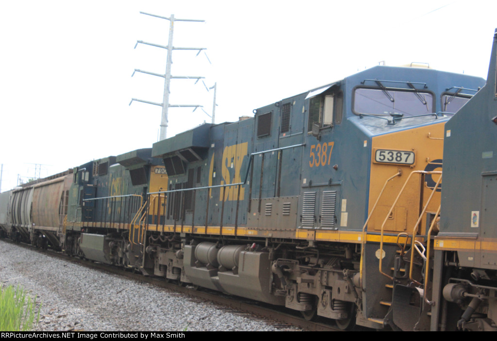 CSXT 5387 on CSX Q620-13